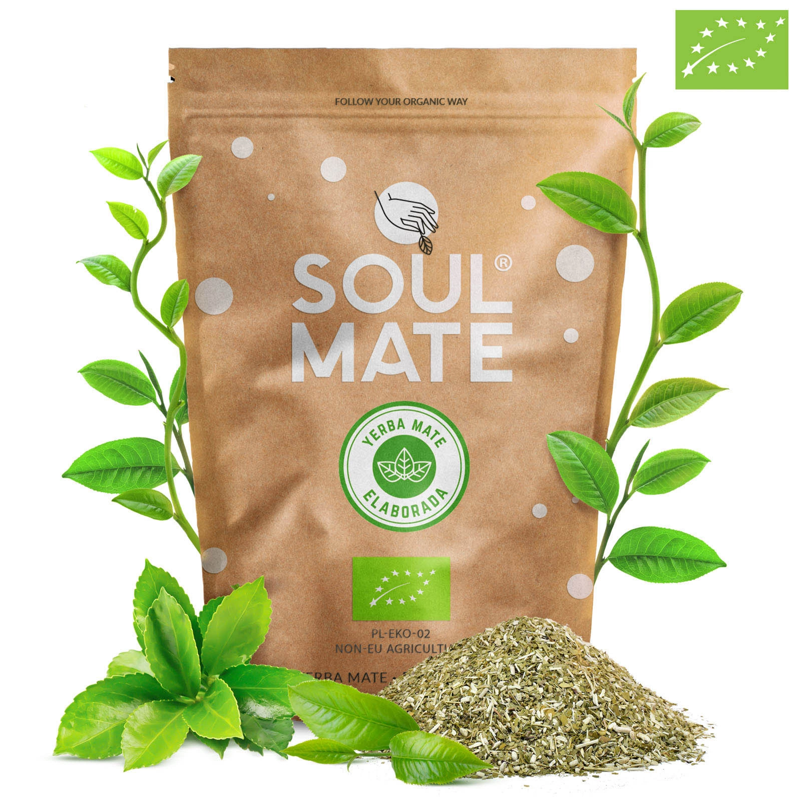 Soul Mate Orgánica Elaborada 0,5 kg (bio) 500g \ Sin Humo Organica ...